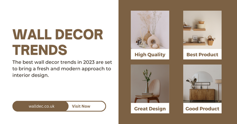 Best Wall Decor Trends 2023 - Walldec