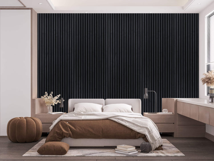 Charcoal Dark Wall Panel | WallDec