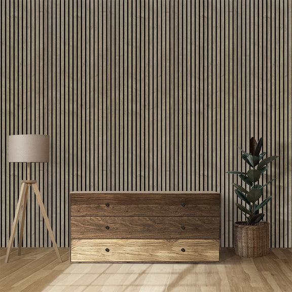 Walnut Acoustic Wood Panels | WallDec